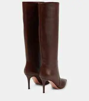 GIANVITO ROSSI Hansen 85 Knee-high Leather Boots
