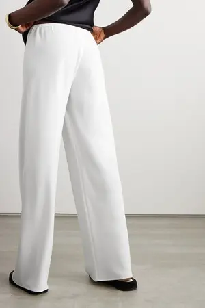 THE ROW Essentials Gala Jersey Wide-leg Pants