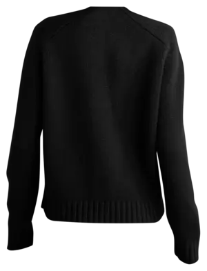 Khaite Mae Cashmere Sweater - Black