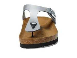 BIRKENSTOCK Gizeh Birko-flor Thong Sandals - Silver