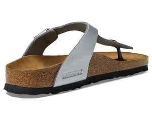 BIRKENSTOCK Gizeh Birko-flor Thong Sandals - Silver