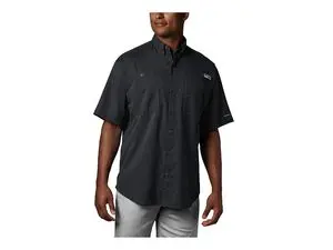 Columbia Tamiamitm Ii S/s Short Sleeve Button Up - Black