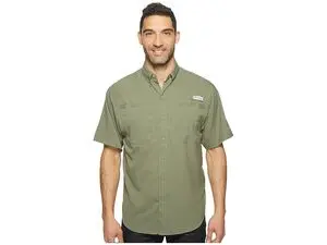 Columbia Tamiamitm Ii S/s Short Sleeve Button Up Beet - Green