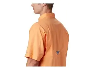 Columbia Tamiamitm Ii S/s Short Sleeve Button Up Bright Nectar - Yellow
