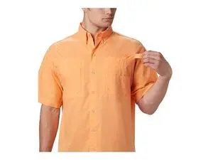 Columbia Tamiamitm Ii S/s Short Sleeve Button Up Bright Nectar - Yellow