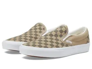VANS Vans Classic Slip-On Checkerboard Sneakers Beige
