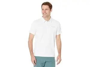 Columbia Hiketm Polo Men's Clothing City Grey White