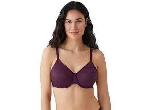 Wacoal Seamless Visual Effects Minimizer Women's Bra Black Brown