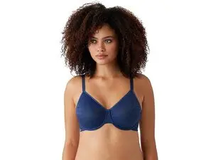 Wacoal Seamless Visual Effects Minimizer Women's Bra Black Navy