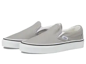 VANS Classic Slip-on Canvas Sneakers - Gray