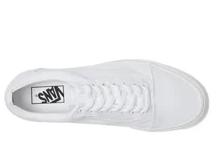 VANS Old Skool Color-blocked Low Top Sneakers - White
