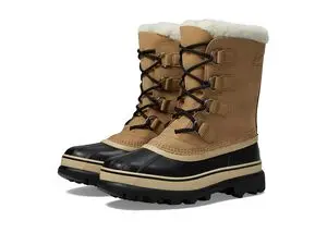 Sorel Caribou Lace-up Waterproof Boots - Buff