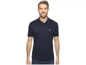 Lacoste Ultra Soft Cotton Pima Jersey Polo Shirt Clothing - Navy