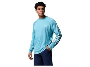 Columbia Performance Fishing Gear Long Sleeve Shirt - Blue