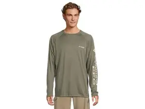 Columbia Performance Fishing Gear Long Sleeve Shirt - Olive