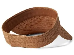 Madewell Packable Braided Straw Visor
