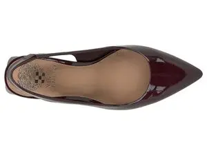 Vince Camuto Hamden Pointed Toe Slingback High Heels - Mahogany