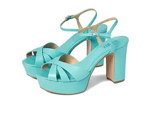 Schutz Schutz Keefa High Heel Platform Sandals Blue