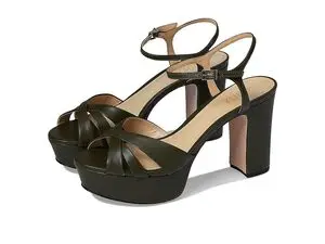 Schutz Schutz Keefa High Heel Platform Sandals Green