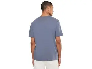 Vince Garment Dye Short Sleeve Crew Clothing True - Blue