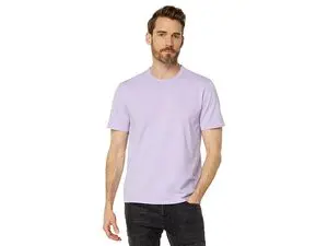 Vince Garment Dye Short Sleeve Crew Men's Clothing True Black Purple