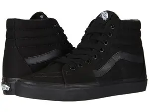 VANS Sk8-hi High Top Lace Up Sneakers - Black