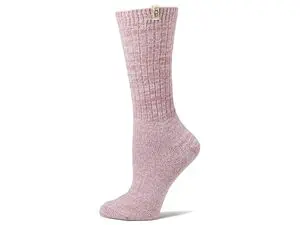 UGG Rib Knit Slouchy Crew Socks - Dusk