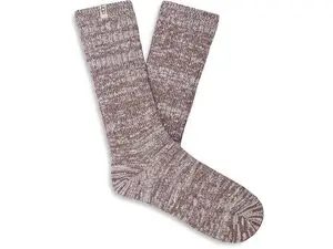 UGG UGG Rib Knit Slouchy Crew Socks Tan