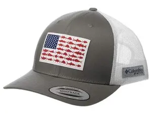 Columbia Pfg Mesh Snapback Cap - Gray
