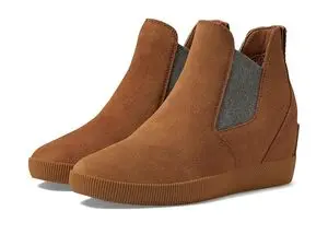 Sorel SOREL Out N About Slip-On Wedge II Casual Boots Tan