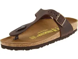 BIRKENSTOCK Gizeh Oiled Leather Thong Sandals