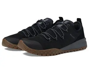 Columbia Fairbanksa Low Top Lace-up Sneakers - Black