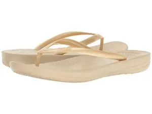 Fitflop FitFlop IQushion Ergonomic Flip-Flop Sandals Gold