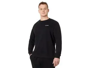 Columbia Big Tall Hart Mountain Ii Crew - Black