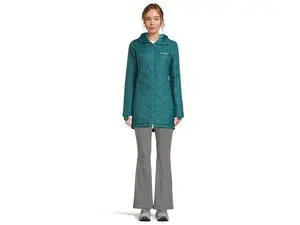 Columbia Heavenly Long Hooded Jacket - Blue