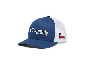 Columbia Columbia PFG Logo Embroidered Mesh Baseball Cap Blue