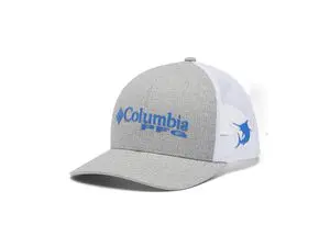 Columbia Columbia PFG Logo Embroidered Mesh Baseball Cap Gray