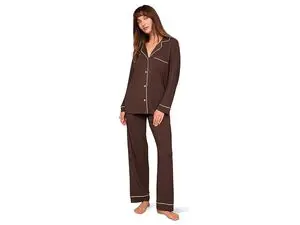 Eberjey Gisele Pj Set Pajama Sets /ice - Brown