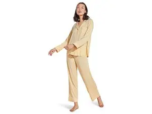 Eberjey Gisele Pj Set Pajama Sets /ice - Yellow