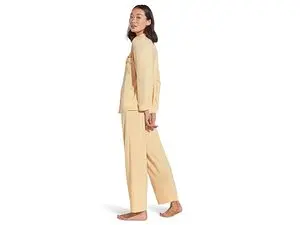 Eberjey Pj1018-bop24 Pajama Sets Lead/ivory - Yellow