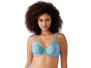 Wacoal Awareness Full Figure Underwire Bra 85567 Women's Bra Natural Nude Blue
