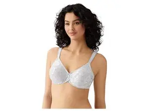 Wacoal Awareness Full Figure Underwire Bra Women's Bra Black Micro Chip