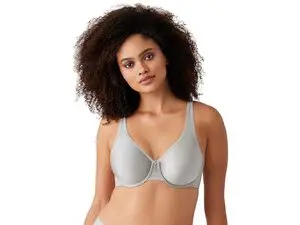 Wacoal Basic Beauty Full Figure Underwire Bra 855192 Women's Bra Black Gray