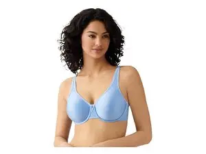 Wacoal Basic Beauty Full Figure Underwire Bra 855192 Women's Bra Black Navy