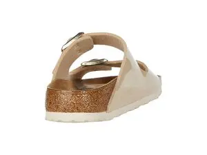 BIRKENSTOCK Arizona Patent Leather Sandals - Beige