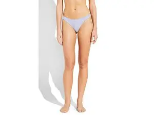 Eberjey Pima Stretch Cotton Thong Women's Underwear Black Gray