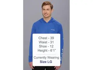 Columbia Terminal Tackle Performance Hoodie - Blue