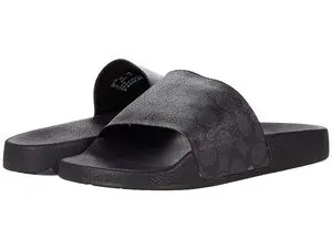 COACH Signature Coated Canvas Pool Slide