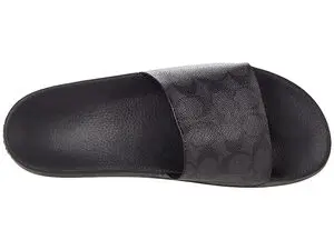 COACH Signature Coated Canvas Pool Slide