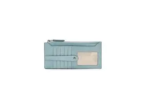 THE FRYE COMPANY Melissa Snap Card Wallet Coin Purse Ink - Blue